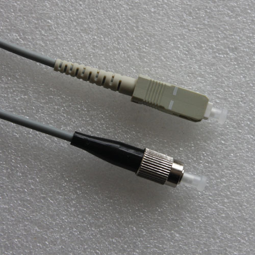 SC to FC Armored Patch Cord 62.5/125 Multimode Simplex 5M