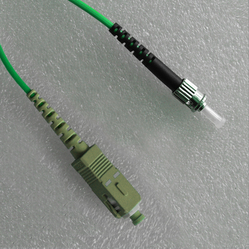 SC to ST Patch Cord OM3 50/125 Multimode Simplex 3.0mm 7M